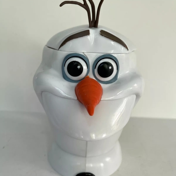 Dining | Frozen On Ice Olaf Plastic Souvenir Mugcup With Handle Hinged ...